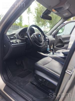 Pelēks BMW X3 2012 Rīga, ar dzinēja tilpumu 3.00 L un nobraukumu 250 tūkst. km par 10200 €, foto 16 vietnē AUTOMOTO.COM.LV