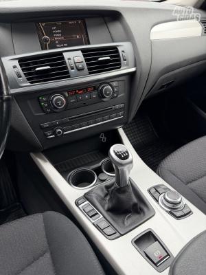 Grey BMW X3 2012 in Utena, with an engine capacity of 2.00 L and mileage of 249 thousand km for 11150 €, photo 5 on AUTOMOTO.COM.LV