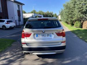 Grey BMW X3 2012 in Vilnius, with an engine capacity of 2.00 L and mileage of 168 thousand km for 9000 €, photo 7 on AUTOMOTO.COM.LV