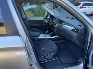 Grey BMW X3 2012 in Vilnius, with an engine capacity of 2.00 L and mileage of 168 thousand km for 9000 €, photo 10 on AUTOMOTO.COM.LV