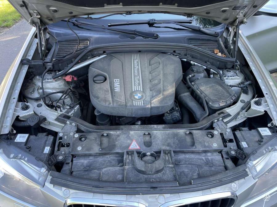 Grey BMW X3 2012 in Vilnius, with an engine capacity of 2.00 L and mileage of 168 thousand km for 9000 €, photo 18 on AUTOMOTO.COM.LV