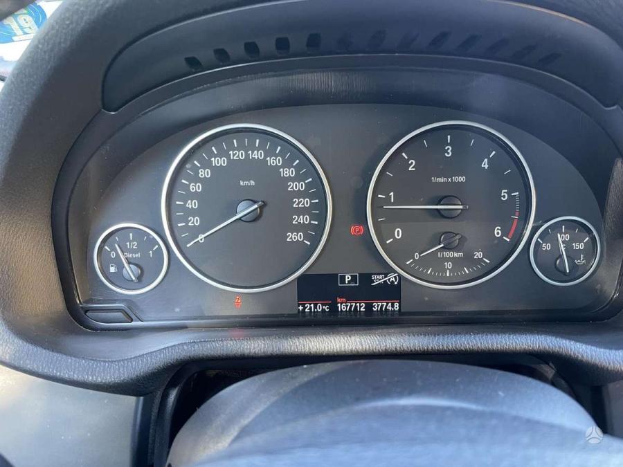 Grey BMW X3 2012 in Vilnius, with an engine capacity of 2.00 L and mileage of 168 thousand km for 9000 €, photo 19 on AUTOMOTO.COM.LV