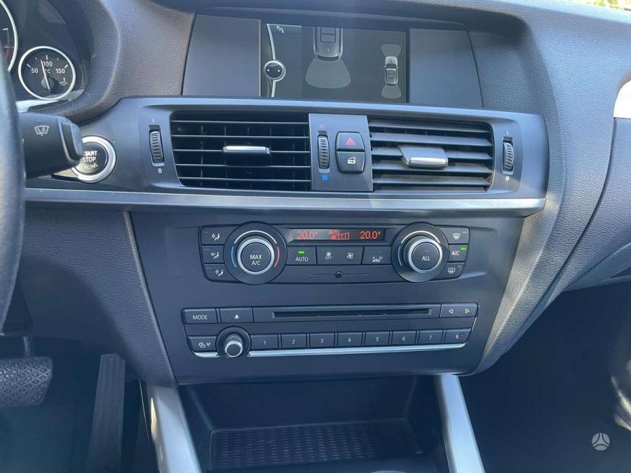 Grey BMW X3 2012 in Vilnius, with an engine capacity of 2.00 L and mileage of 168 thousand km for 9000 €, photo 21 on AUTOMOTO.COM.LV