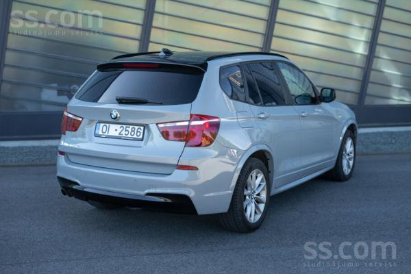 Grey BMW X3 2012 in Liepaja, with an engine capacity of 3.00 L and mileage of 251 thousand km for 11000 €, photo 6 on AUTOMOTO.COM.LV