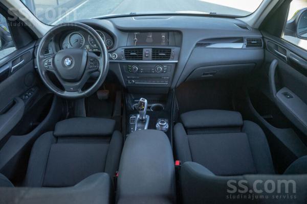 Grey BMW X3 2012 in Liepaja, with an engine capacity of 3.00 L and mileage of 251 thousand km for 11000 €, photo 8 on AUTOMOTO.COM.LV