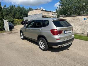 Grey BMW X3 2012 in Siauliai, with an engine capacity of 2.00 L and mileage of 290 thousand km for 8300 €, photo 5 on AUTOMOTO.COM.LV