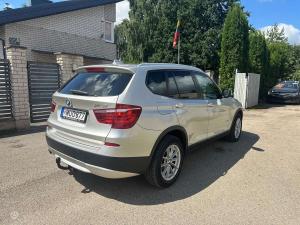 Grey BMW X3 2012 in Siauliai, with an engine capacity of 2.00 L and mileage of 290 thousand km for 8300 €, photo 7 on AUTOMOTO.COM.LV