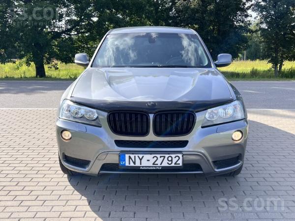 Pelēks BMW X3 2012 Limbaži, ar dzinēja tilpumu 2.00 L un nobraukumu 255 tūkst. km par 9950 €, foto 2 vietnē AUTOMOTO.COM.LV