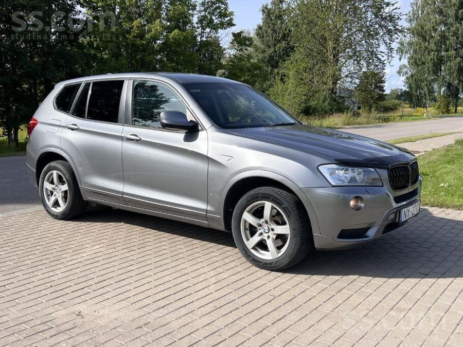 Pelēks BMW X3 2012 Limbaži, ar dzinēja tilpumu 2.00 L un nobraukumu 255 tūkst. km par 9950 €, foto 4 vietnē AUTOMOTO.COM.LV