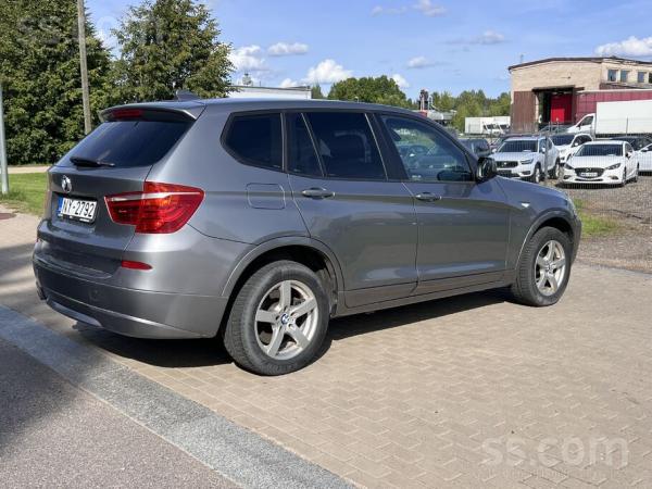 Pelēks BMW X3 2012 Limbaži, ar dzinēja tilpumu 2.00 L un nobraukumu 255 tūkst. km par 9950 €, foto 4 vietnē AUTOMOTO.COM.LV