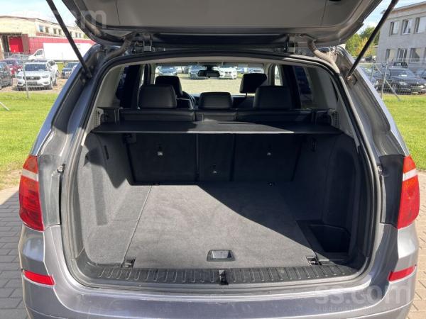 Pelēks BMW X3 2012 Limbaži, ar dzinēja tilpumu 2.00 L un nobraukumu 255 tūkst. km par 9950 €, foto 7 vietnē AUTOMOTO.COM.LV
