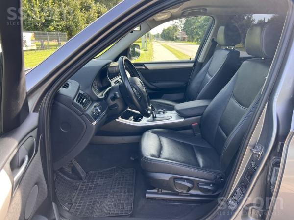 Pelēks BMW X3 2012 Limbaži, ar dzinēja tilpumu 2.00 L un nobraukumu 255 tūkst. km par 9950 €, foto 8 vietnē AUTOMOTO.COM.LV