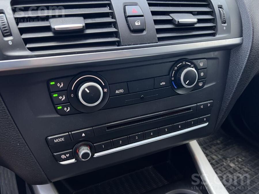 Pelēks BMW X3 2012 Limbaži, ar dzinēja tilpumu 2.00 L un nobraukumu 255 tūkst. km par 9950 €, foto 17 vietnē AUTOMOTO.COM.LV