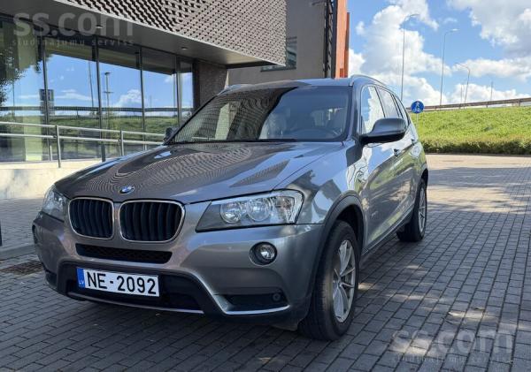 Pelēks BMW X3 2012 Daugavpils, ar dzinēja tilpumu 2.00 L un nobraukumu 196 tūkst. km par 13550 €, foto 1 vietnē AUTOMOTO.COM.LV