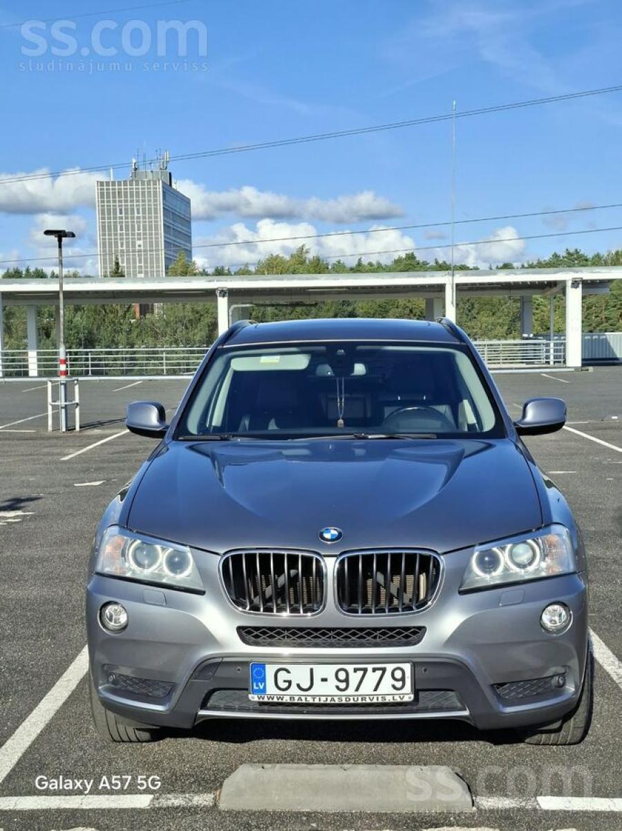 Pelēks BMW X3 2012 Rīga, ar dzinēja tilpumu 2.00 L un nobraukumu 297 tūkst. km par 12500 €, foto 3 vietnē AUTOMOTO.COM.LV