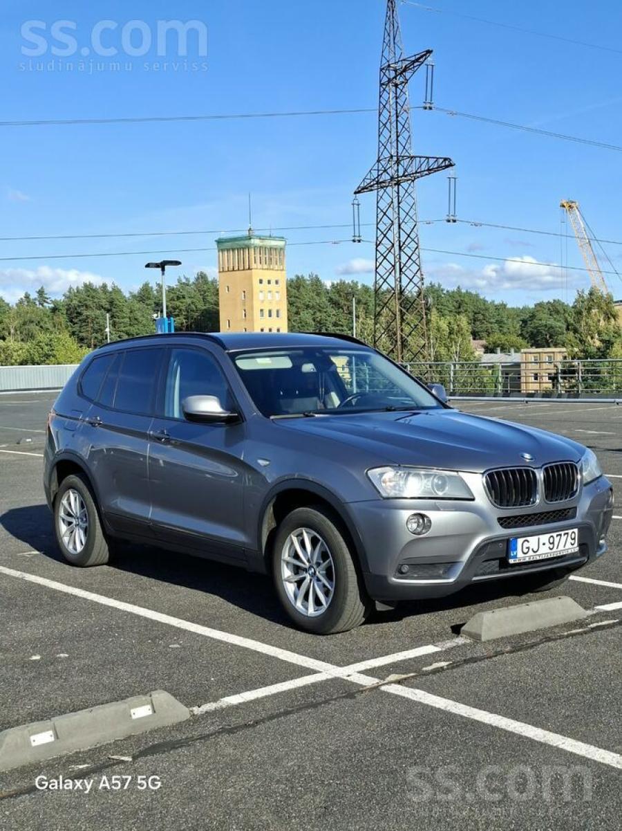 Pelēks BMW X3 2012 Rīga, ar dzinēja tilpumu 2.00 L un nobraukumu 297 tūkst. km par 12500 €, foto 5 vietnē AUTOMOTO.COM.LV