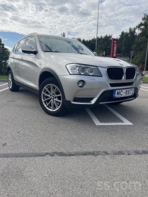 Pelēks BMW X3 2012 Rīga, ar dzinēja tilpumu 2.00 L un nobraukumu 225 tūkst. km par 7950 €, foto 1 vietnē AUTOMOTO.COM.LV