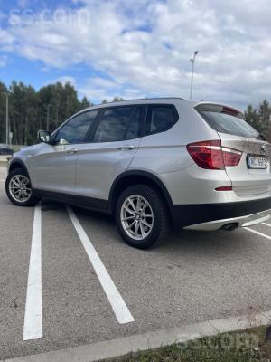 Pelēks BMW X3 2012 Rīga, ar dzinēja tilpumu 2.00 L un nobraukumu 225 tūkst. km par 7600 €, foto 6 vietnē AUTOMOTO.COM.LV