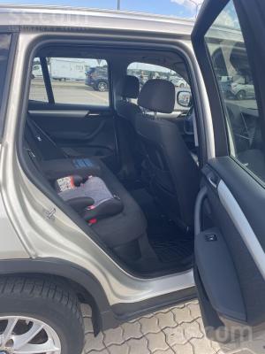 Pelēks BMW X3 2012 Rīga, ar dzinēja tilpumu 2.00 L un nobraukumu 225 tūkst. km par 7600 €, foto 11 vietnē AUTOMOTO.COM.LV