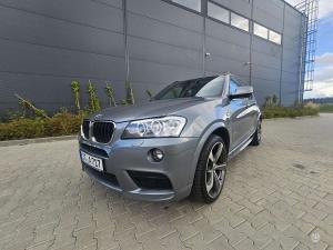 Grey BMW X3 2012 in Vilnius, with an engine capacity of 2.00 L and mileage of 291 thousand km for 10800 €, photo 11 on AUTOMOTO.COM.LV