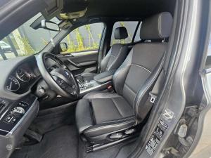 Grey BMW X3 2012 in Vilnius, with an engine capacity of 2.00 L and mileage of 291 thousand km for 10800 €, photo 17 on AUTOMOTO.COM.LV