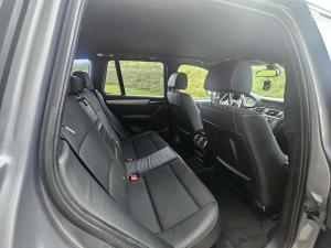 Grey BMW X3 2012 in Vilnius, with an engine capacity of 2.00 L and mileage of 291 thousand km for 10800 €, photo 25 on AUTOMOTO.COM.LV