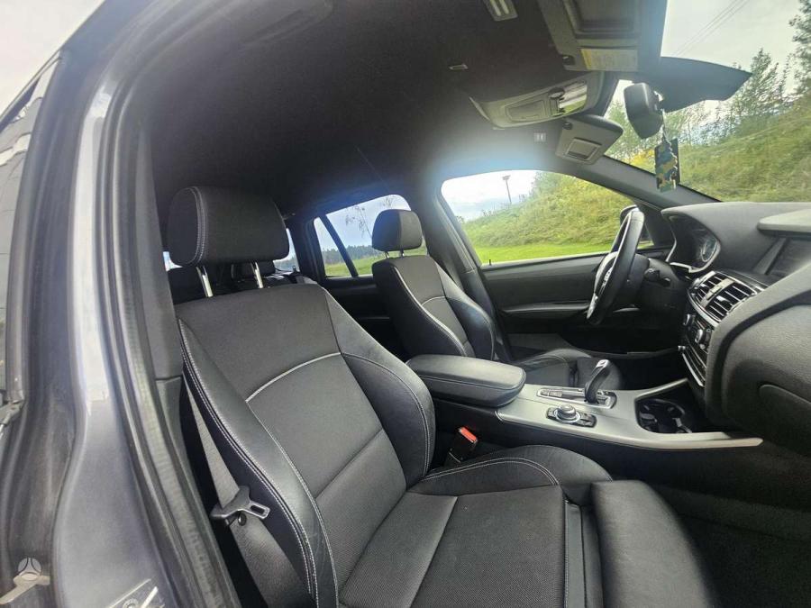 Grey BMW X3 2012 in Vilnius, with an engine capacity of 2.00 L and mileage of 291 thousand km for 10800 €, photo 27 on AUTOMOTO.COM.LV