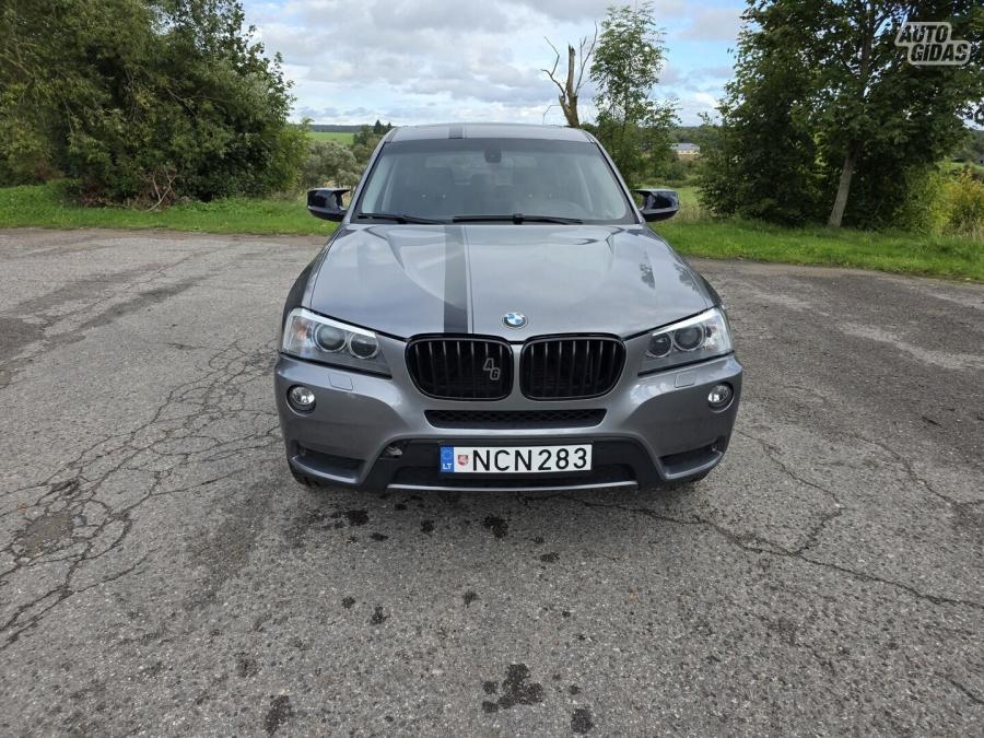 Grey BMW X3 2012 in Panevezys, with an engine capacity of 3.00 L and mileage of 211 thousand km for 8000 €, photo 1 on AUTOMOTO.COM.LV