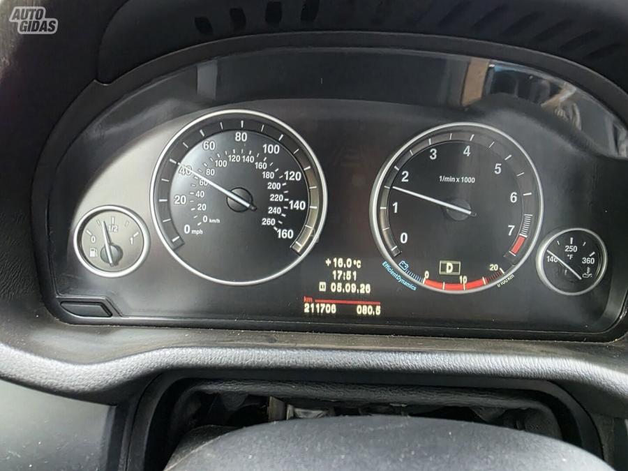 Grey BMW X3 2012 in Panevezys, with an engine capacity of 3.00 L and mileage of 211 thousand km for 8000 €, photo 12 on AUTOMOTO.COM.LV