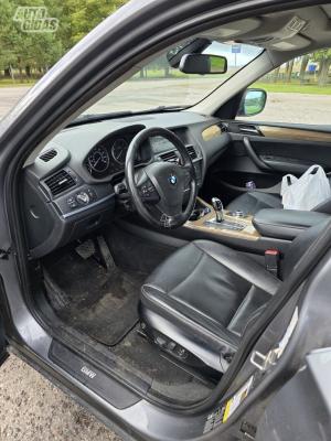 Grey BMW X3 2012 in Panevezys, with an engine capacity of 3.00 L and mileage of 211 thousand km for 8000 €, photo 15 on AUTOMOTO.COM.LV
