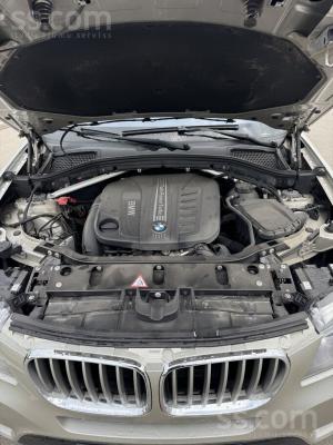 Grey BMW X3 2012 in Riga, with an engine capacity of 3.00 L and mileage of 278 thousand km for 10100 €, photo 6 on AUTOMOTO.COM.LV