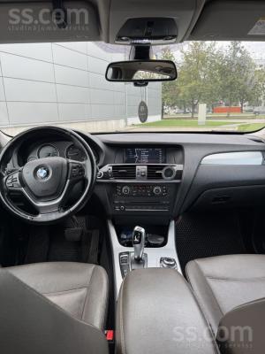Grey BMW X3 2012 in Riga, with an engine capacity of 3.00 L and mileage of 278 thousand km for 10100 €, photo 8 on AUTOMOTO.COM.LV