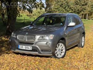 Pelēks BMW X3 2012 Aizkraukle, ar dzinēja tilpumu 3.00 L un nobraukumu 283 tūkst. km par 8570 €, foto  vietnē AUTOMOTO.COM.LV
