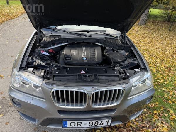 БМВ Х3 2012 в Айзкраукле на AUTOMOTO.COM.LV Серый БМВ Х3 2012 в Айзкраукле, объемом двигателя 3.00 л и пробегом 283 тыс. км за 8570 €, фото 11 на AUTOMOTO.COM.LV