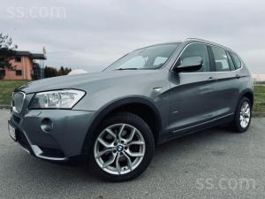Grey BMW X3 2013 in Cesis, with an engine capacity of 3.50 L and mileage of 0 thousand km for 7100 €, photo 2 on AUTOMOTO.COM.LV
