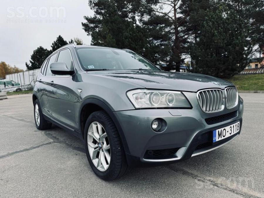 Grey BMW X3 2013 in Cesis, with an engine capacity of 3.50 L and mileage of 0 thousand km for 7100 €, photo 4 on AUTOMOTO.COM.LV