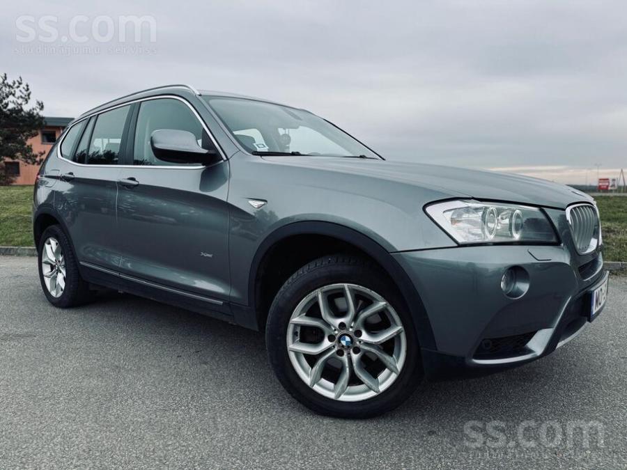 Grey BMW X3 2013 in Cesis, with an engine capacity of 3.50 L and mileage of 0 thousand km for 7100 €, photo 5 on AUTOMOTO.COM.LV