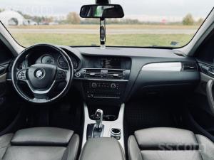 Grey BMW X3 2013 in Cesis, with an engine capacity of 3.50 L and mileage of 0 thousand km for 7100 €, photo 11 on AUTOMOTO.COM.LV