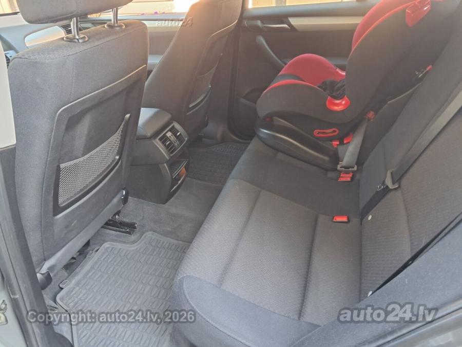 Pelēks BMW X3 2013 Tallina, ar dzinēja tilpumu 2.00 L un nobraukumu 263 tūkst. km par 10300 €, foto 11 vietnē AUTOMOTO.COM.LV