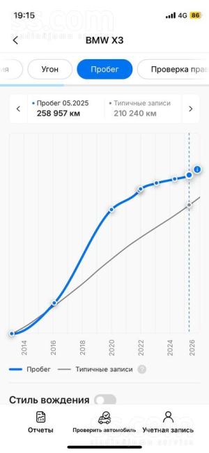 Grey BMW X3 2013 in Riga, with an engine capacity of 3.00 L and mileage of 262 thousand km for 17900 €, photo 4 on AUTOMOTO.COM.LV