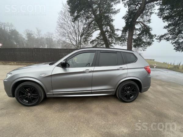 Grey BMW X3 2013 in Riga, with an engine capacity of 3.00 L and mileage of 262 thousand km for 17900 €, photo 6 on AUTOMOTO.COM.LV