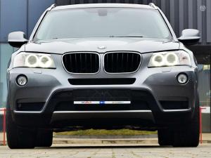 Pelēks BMW X3 2013 Šauļi, ar dzinēja tilpumu 2.00 L un nobraukumu 203 tūkst. km par 10950 €, foto 11 vietnē AUTOMOTO.COM.LV