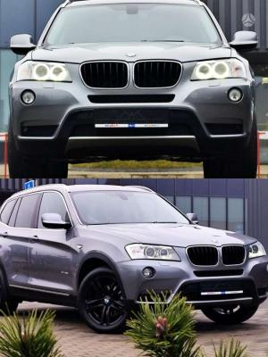 Pelēks BMW X3 2013 Šauļi, ar dzinēja tilpumu 2.00 L un nobraukumu 203 tūkst. km par 10950 €, foto 22 vietnē AUTOMOTO.COM.LV