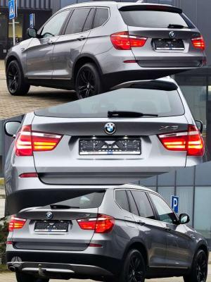 Pelēks BMW X3 2013 Šauļi, ar dzinēja tilpumu 2.00 L un nobraukumu 203 tūkst. km par 10950 €, foto 24 vietnē AUTOMOTO.COM.LV