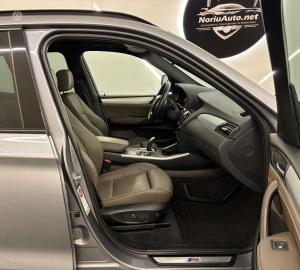Grey BMW X3 2013 in Marijampole, with an engine capacity of 2.99 L and mileage of 274 thousand km for 11999 €, photo 14 on AUTOMOTO.COM.LV