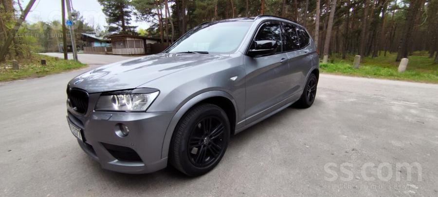 Pelēks BMW X3 2013 Rīga, ar dzinēja tilpumu 3.00 L un nobraukumu 264 tūkst. km par 15900 €, foto 1 vietnē AUTOMOTO.COM.LV