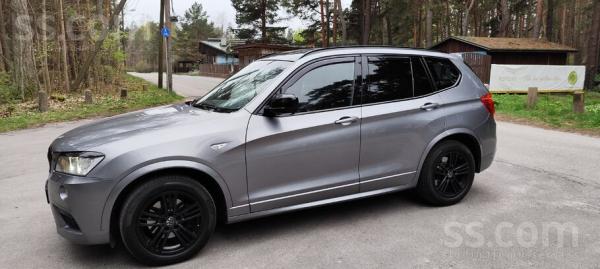 Grey BMW X3 2013 in Riga, with an engine capacity of 3.00 L and mileage of 264 thousand km for 15900 €, photo 2 on AUTOMOTO.COM.LV