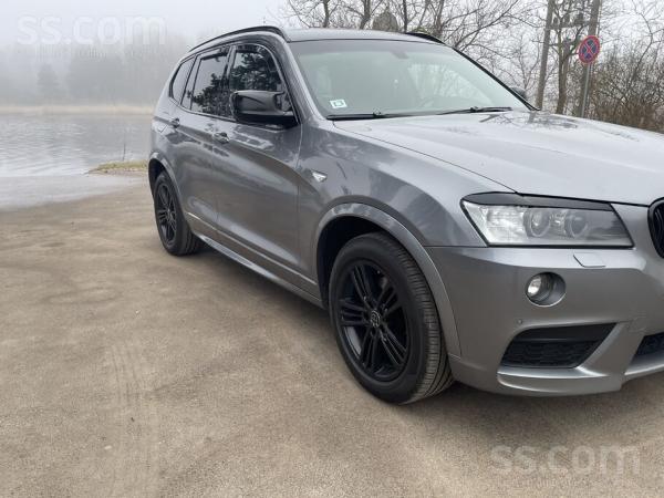 Grey BMW X3 2013 in Riga, with an engine capacity of 3.00 L and mileage of 264 thousand km for 15900 €, photo 3 on AUTOMOTO.COM.LV