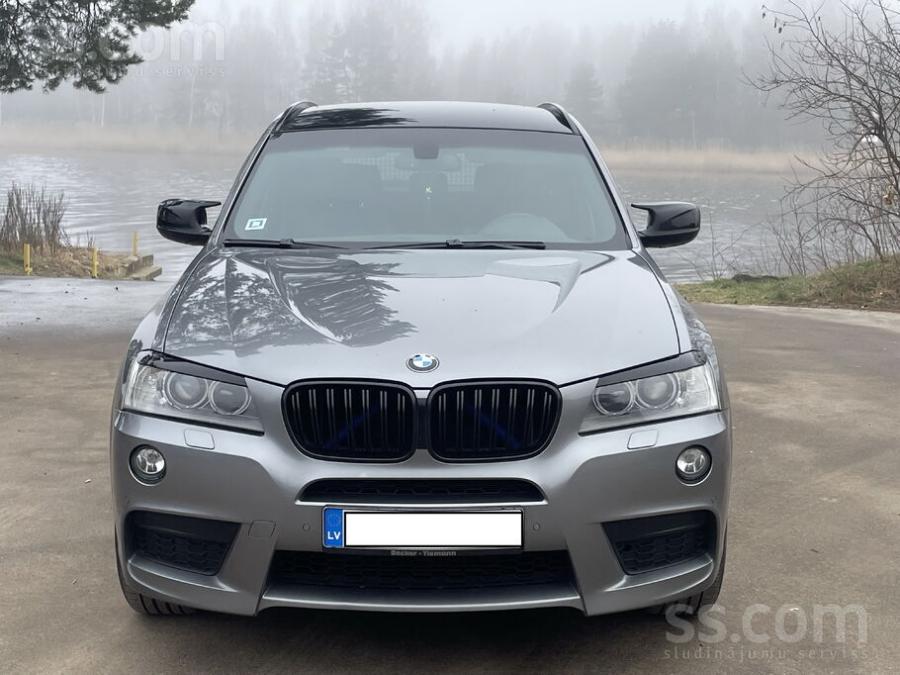 Pelēks BMW X3 2013 Rīga, ar dzinēja tilpumu 3.00 L un nobraukumu 264 tūkst. km par 15900 €, foto 9 vietnē AUTOMOTO.COM.LV