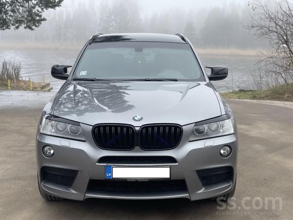 Pelēks BMW X3 2013 Rīga, ar dzinēja tilpumu 3.00 L un nobraukumu 264 tūkst. km par 15900 €, foto 8 vietnē AUTOMOTO.COM.LV